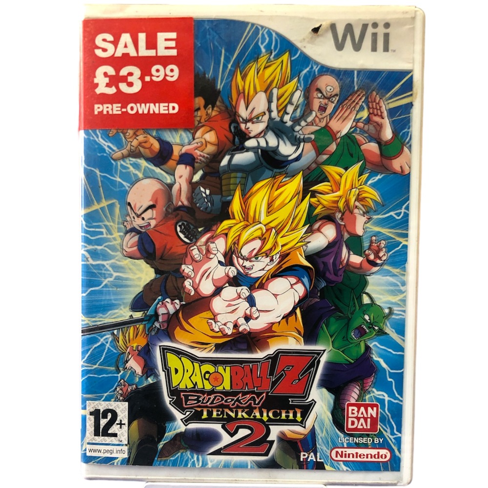 Pre-owned Nintendo Dragonball Z Budokai Tenkaichi 2 -Wii Game - Own4Less